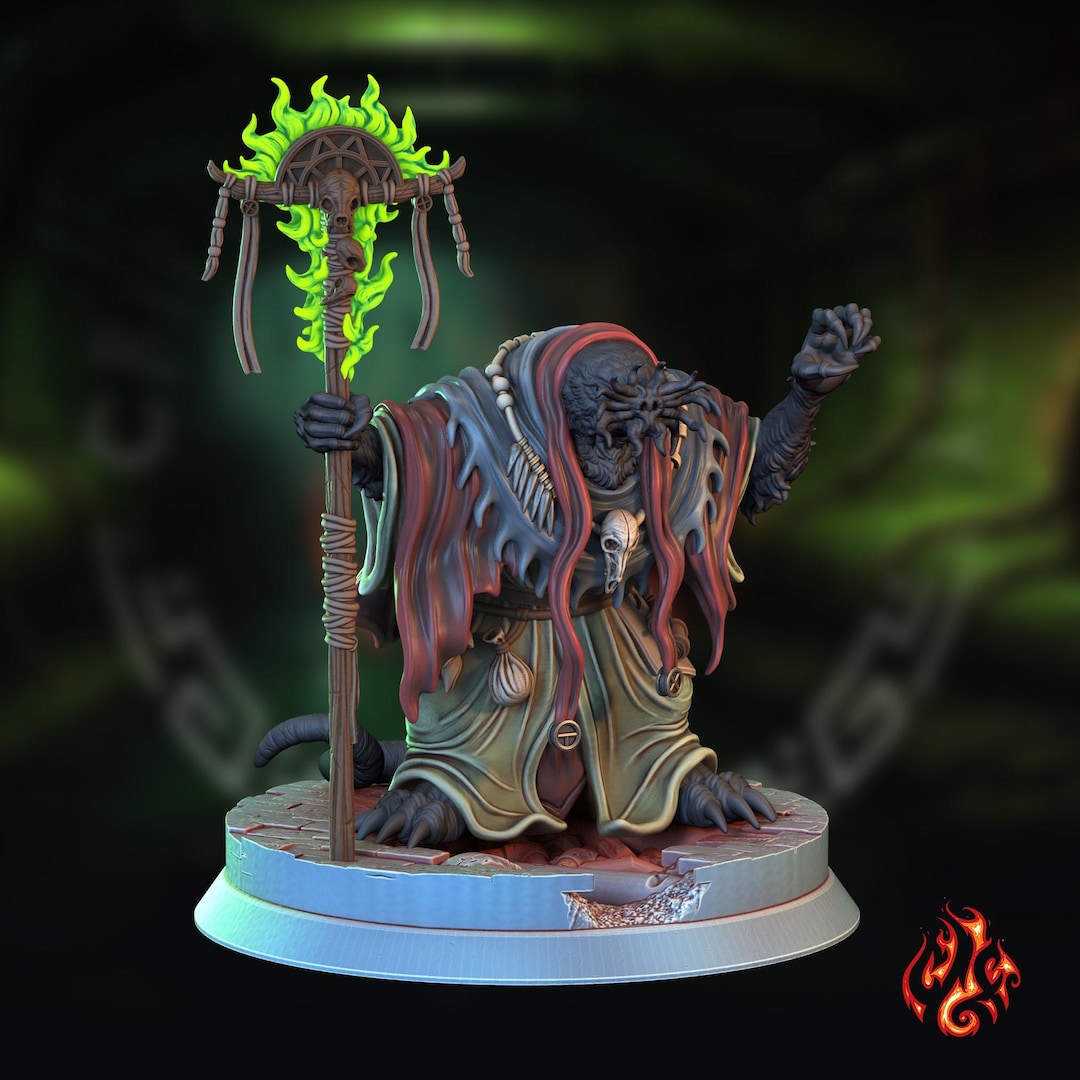 Starmole Psyker | RPG Miniatures for Dnd Tabletop Wargames | 32 Mm ...