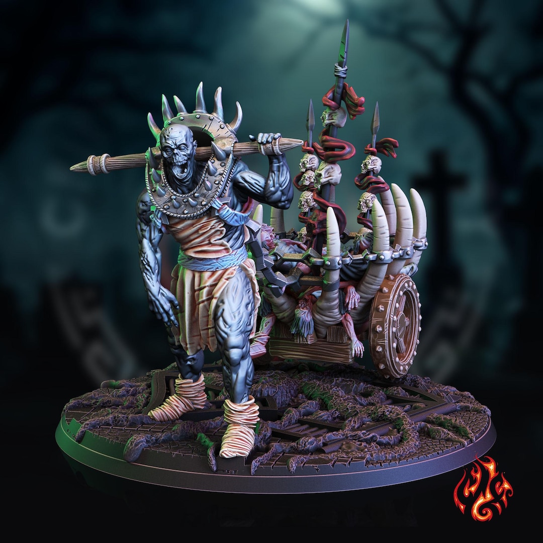 The Exhumed, Corpse Gatherer | Miniature for Fantasy Rpg Tabletop Games ...
