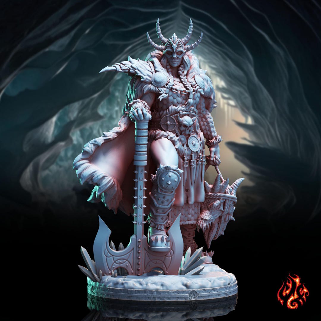 Haelgra, Frost Giant Jarl | RPG Miniatures for Dnd Tabletop Wargames ...