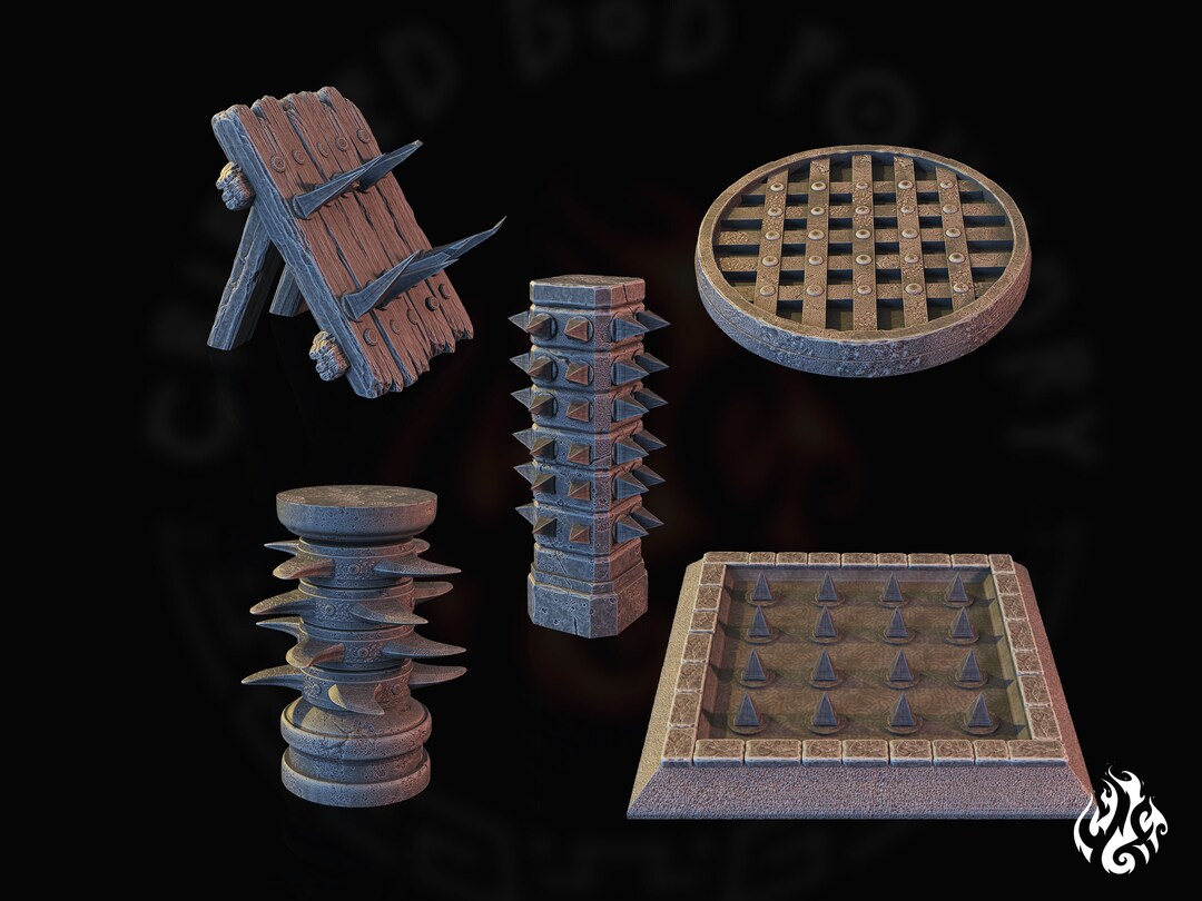 Arena Accessories | RPG Terrain Pieces and Props for Dnd Tabletop ...