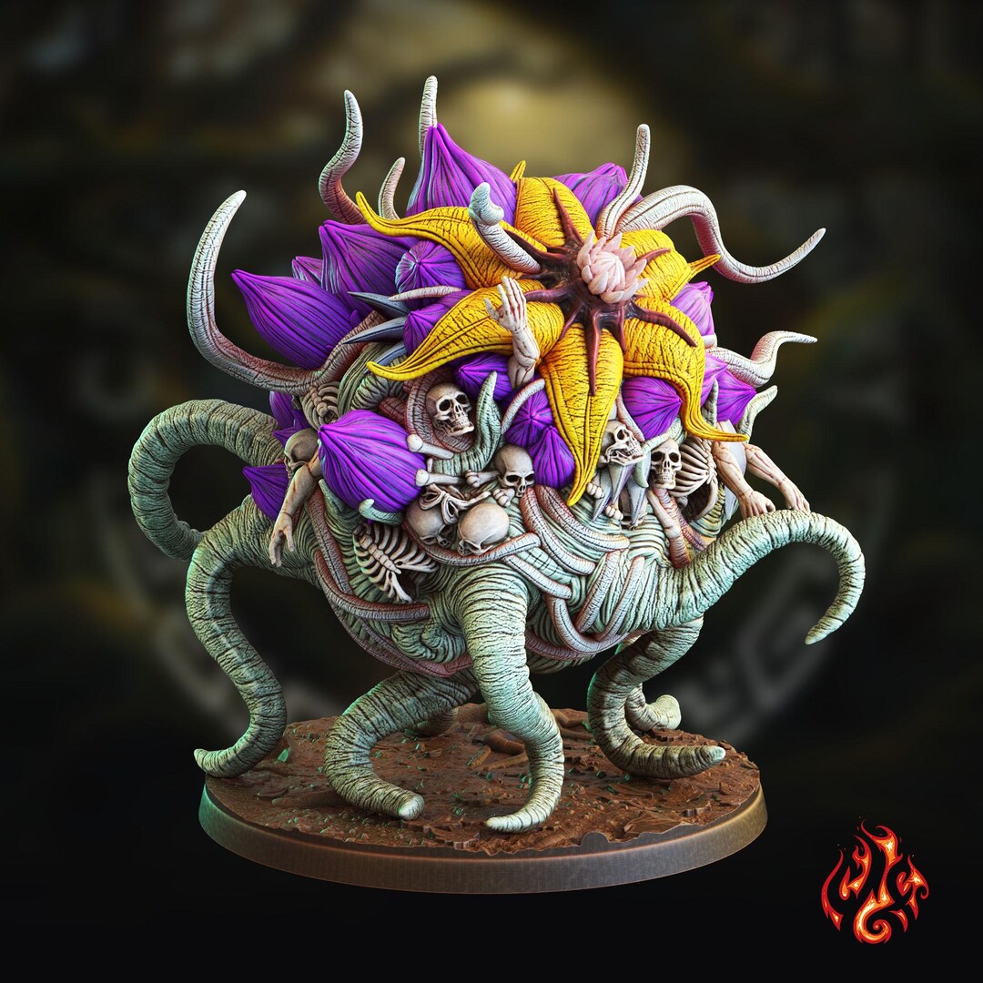 Corpse Flower | Miniature for Fantasy Rpg Tabletop Games, 28-32 Mm ...