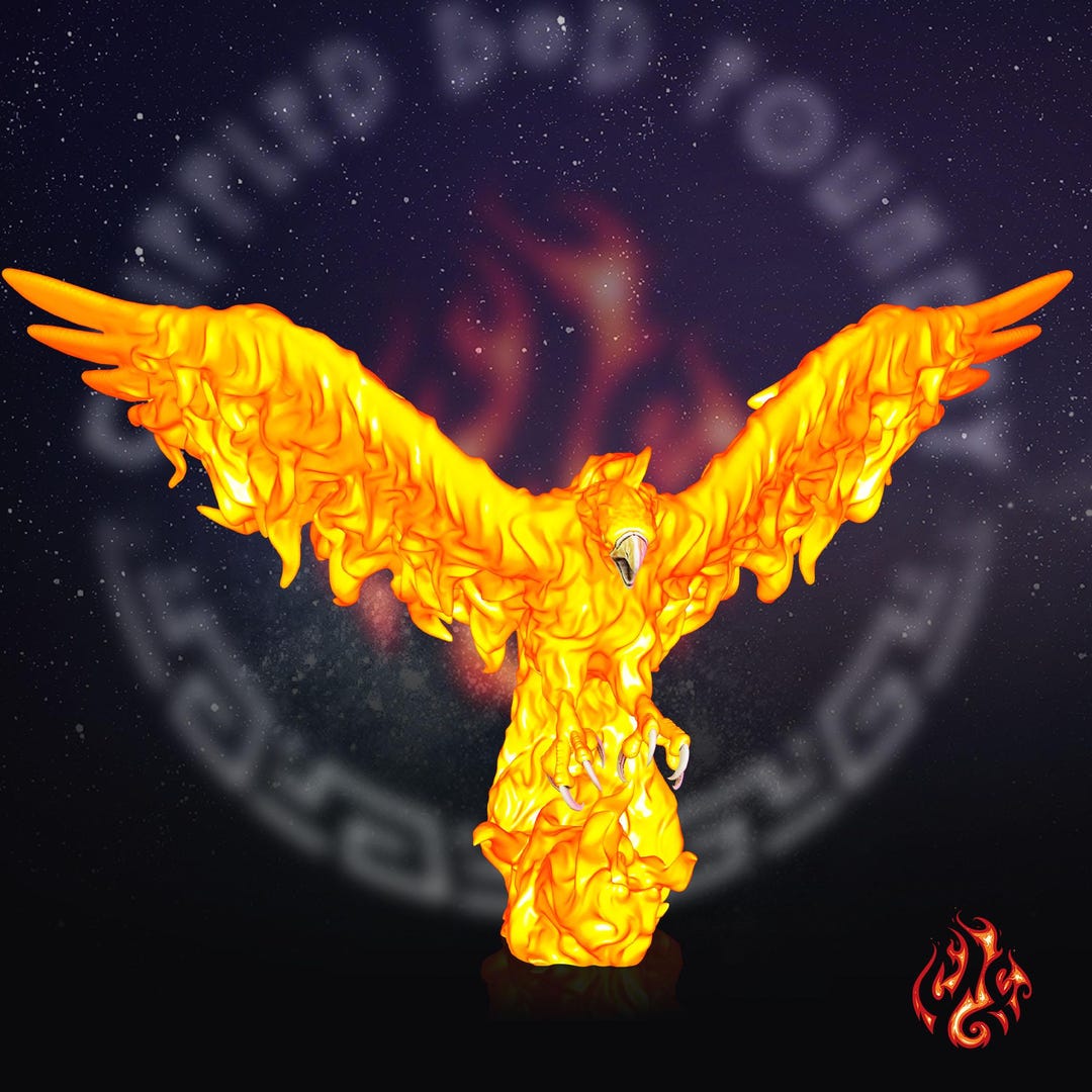Fire Bird | RPG Miniatures for Dnd Tabletop Wargames | 32 Mm Scale ...