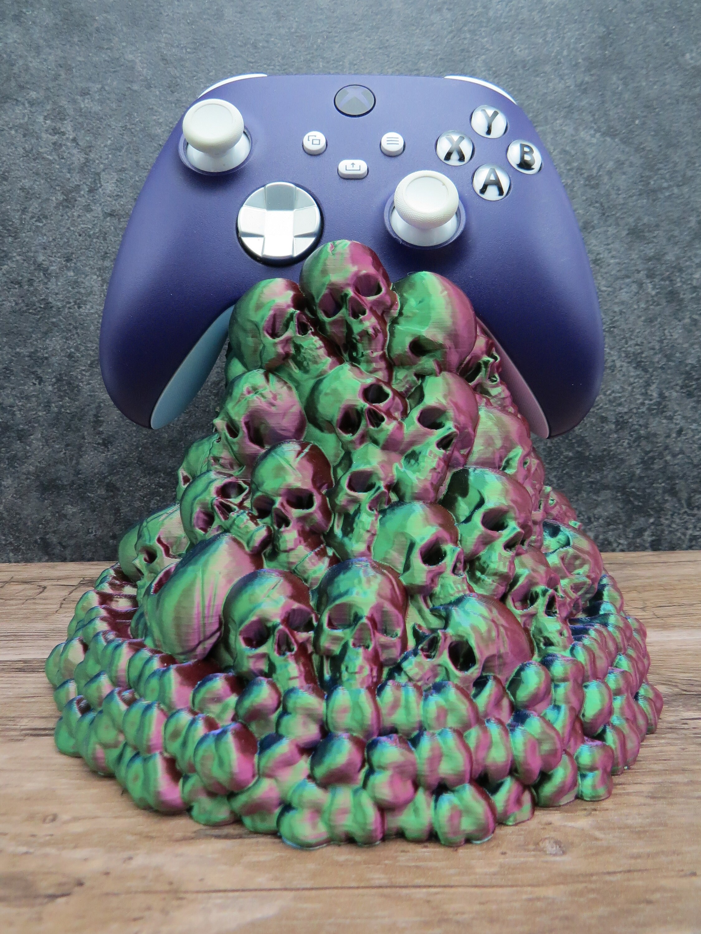 Skull Controller Stand 10 Colors for Xbox, Playstation, Switch Pro ...