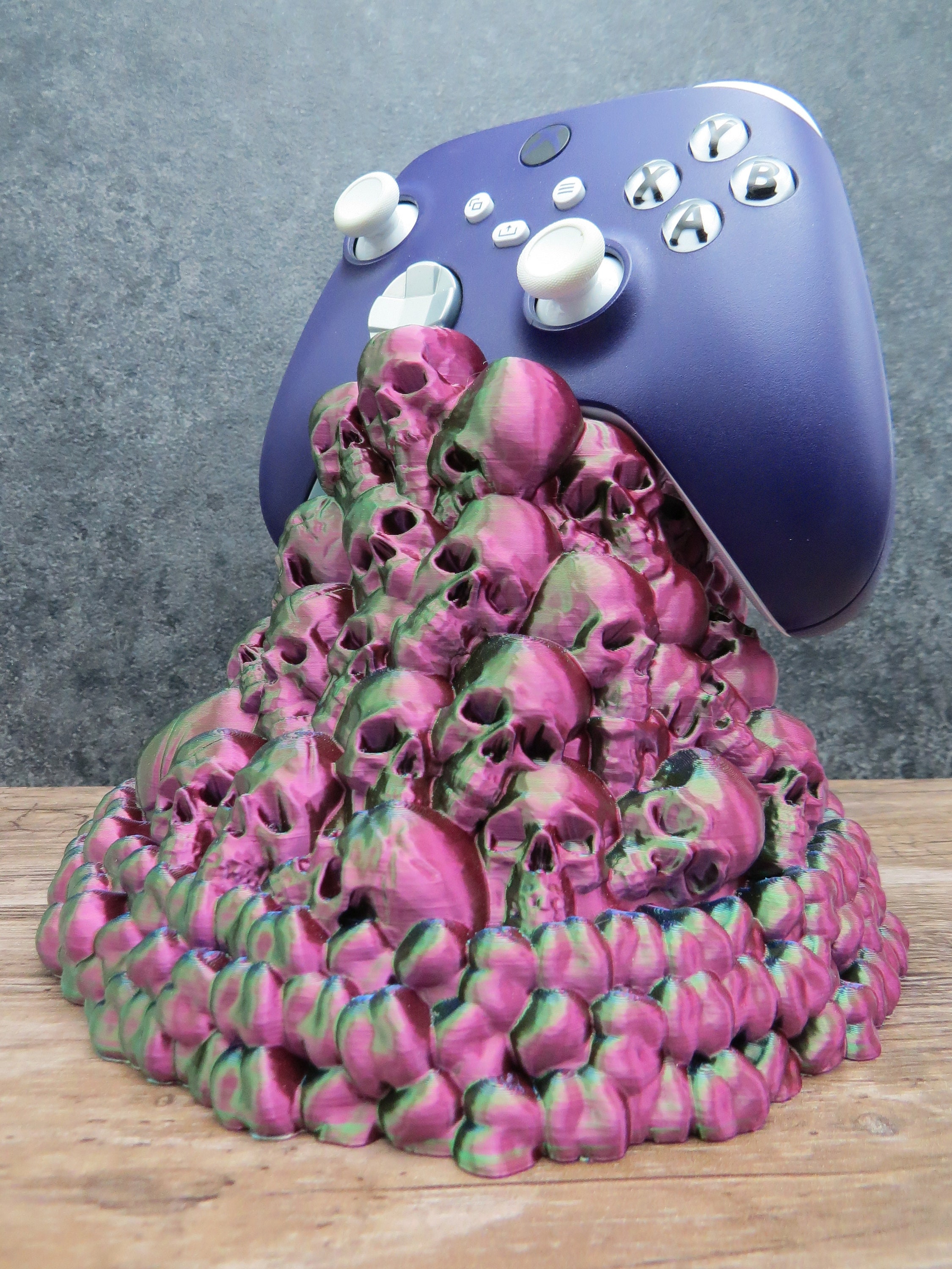 Skull Controller Stand 10 Colors for Xbox, Playstation, Switch Pro ...