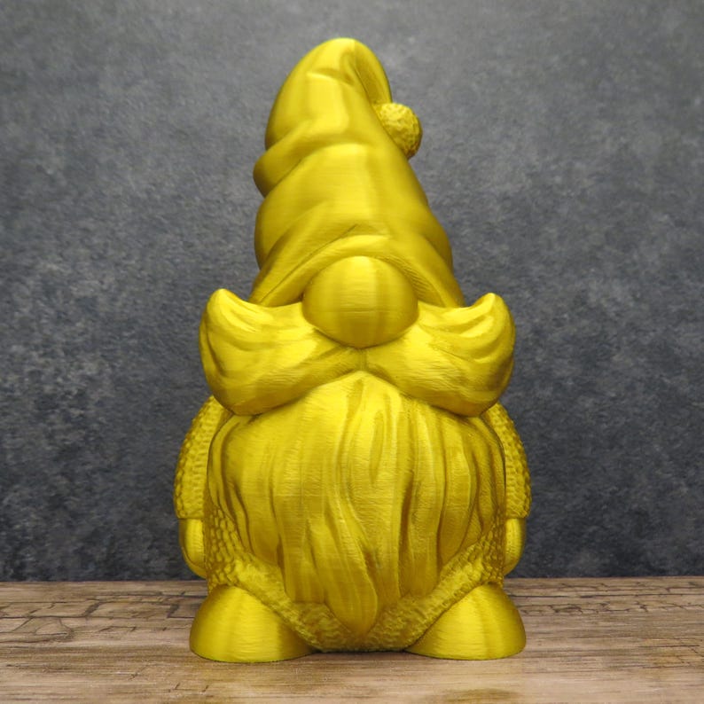 3D Printed Gnome Indoor Plant Decoration Unique Gift - Etsy