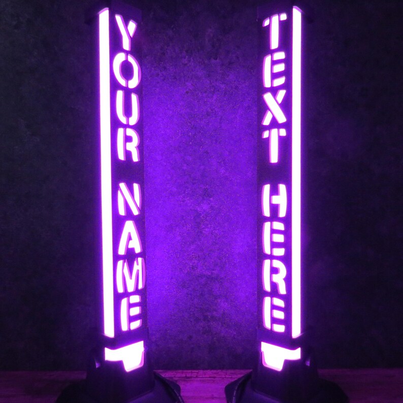 Personalized Custom Gamertag Light Sign Custom Gamer Tag Sign ...