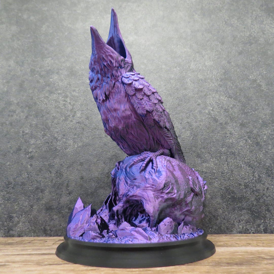 Raven’s Feast Dice Tower - Dark Fantasy Decor - Tabletop RPG Accessory ...