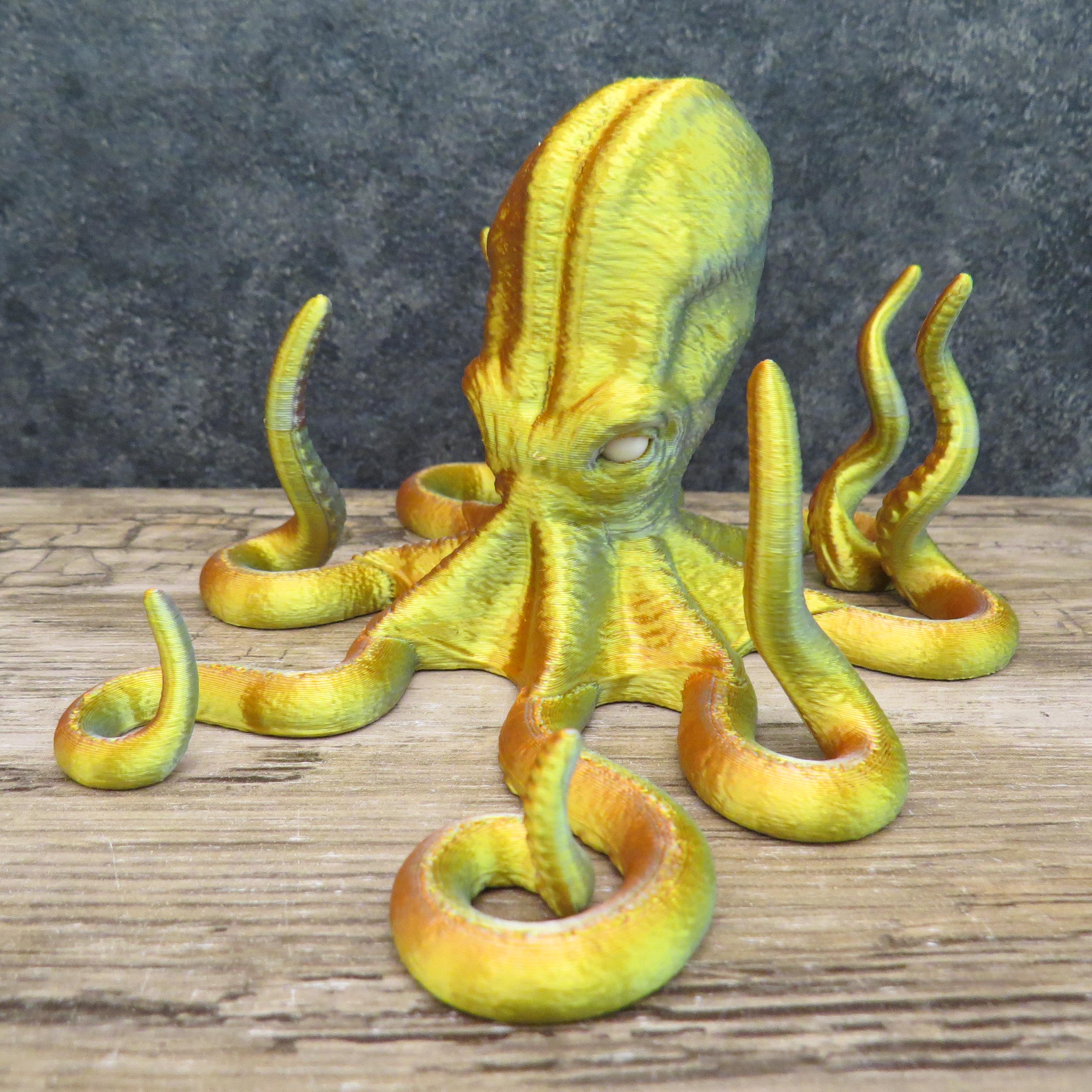 Octopus Kraken Desk Toy Organizer I Unique Desk Decor - Quirky Tech - Etsy