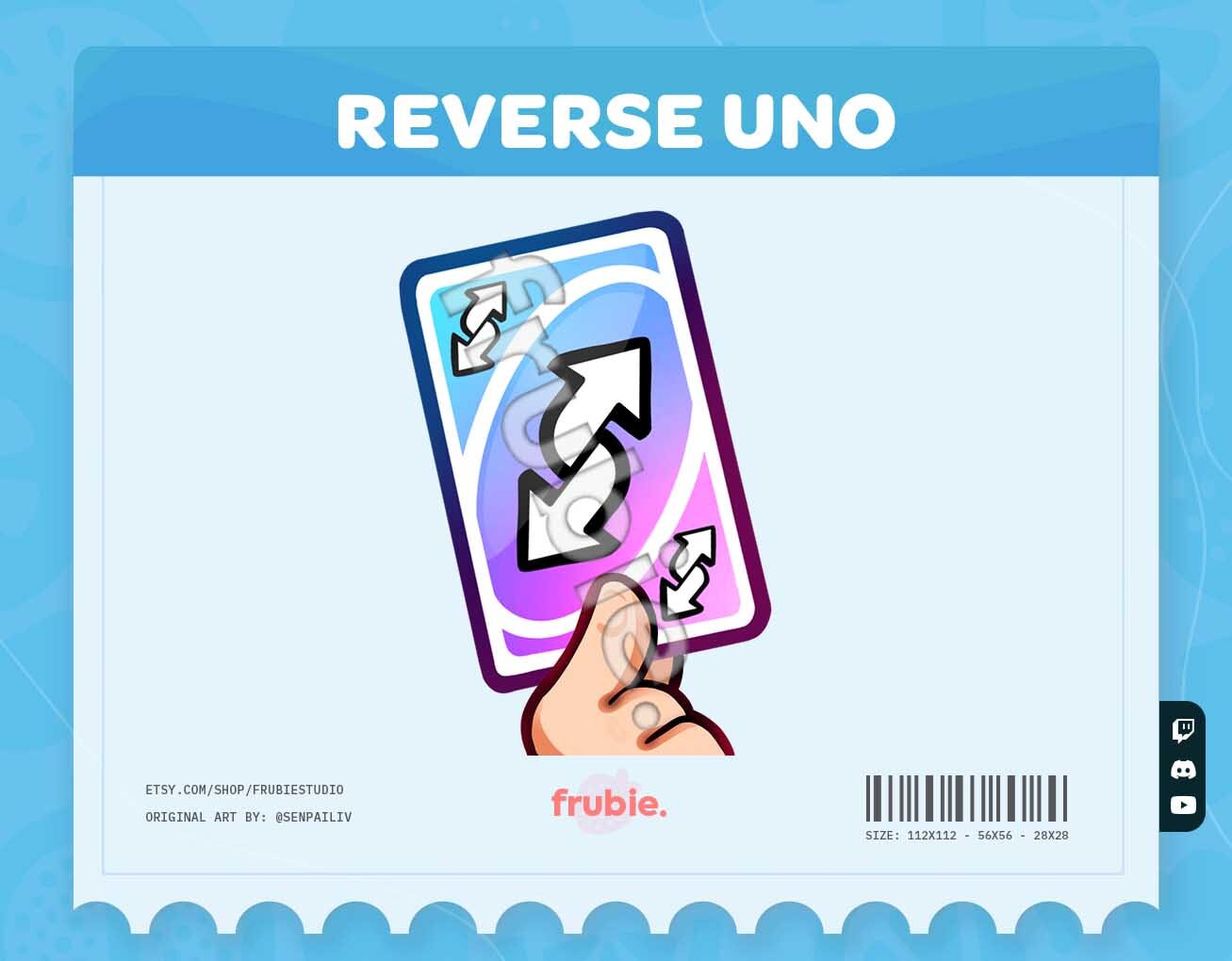 Uno Reverse Cards Emotes - Etsy New Zealand