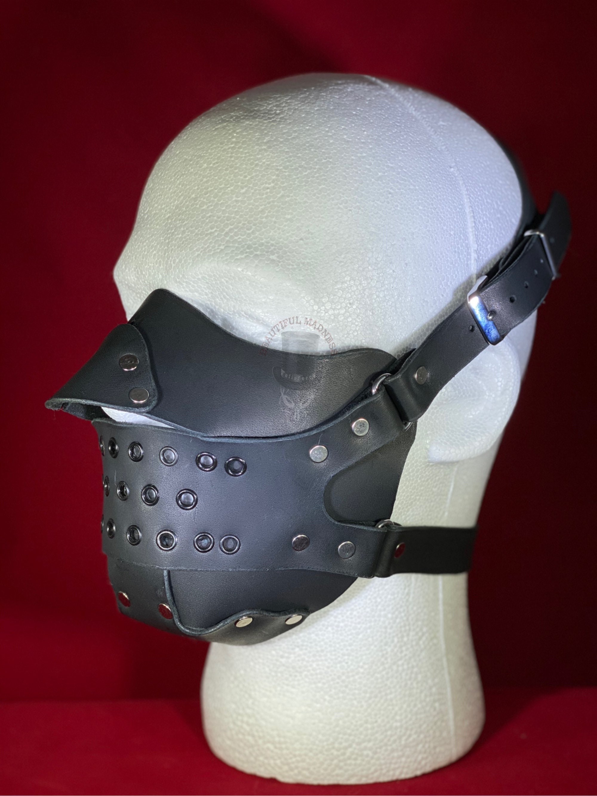 Leather Steampunk Mask/leather Mask/steampunk Mask - Etsy