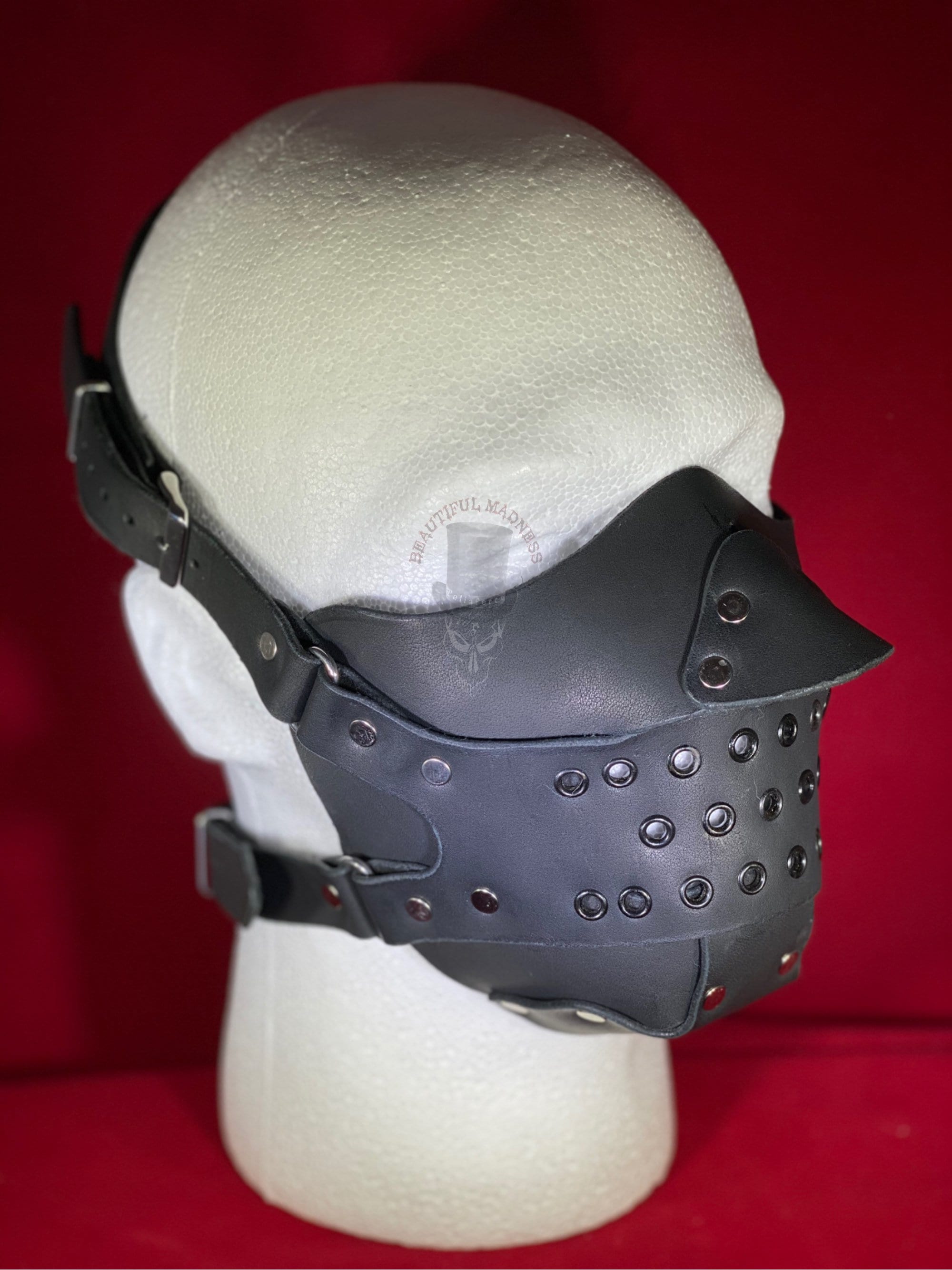 Leather Steampunk Mask/leather Mask/steampunk Mask - Etsy