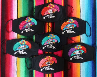 Catrina Face Mask - Etsy
