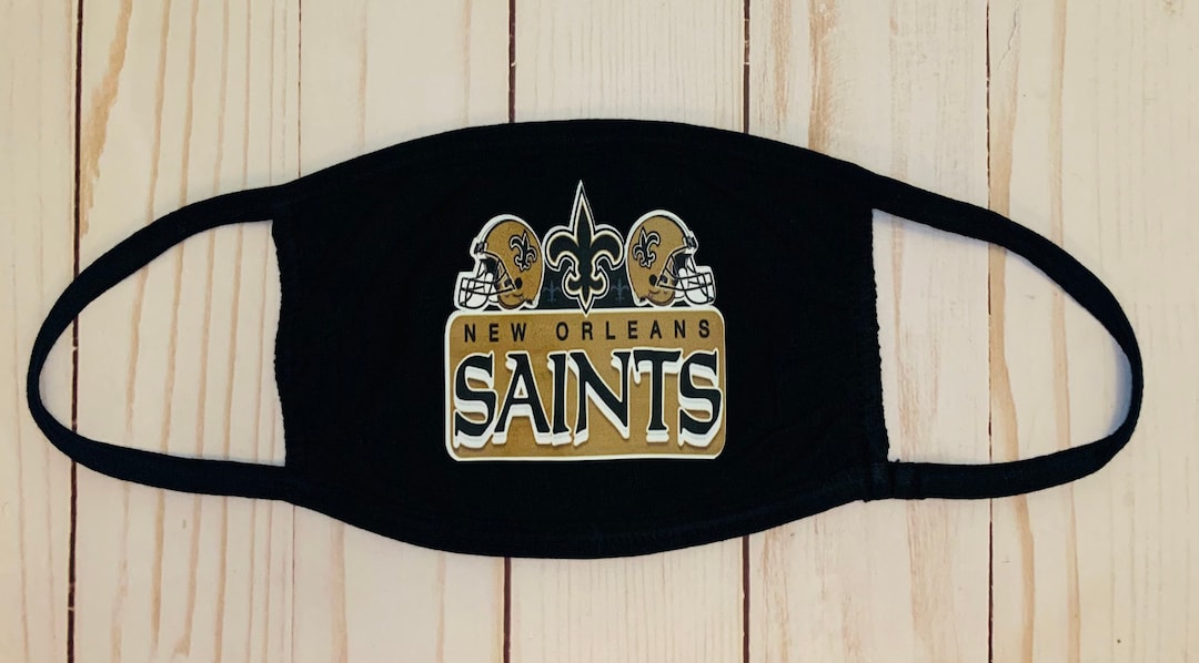 New Orleans Saints Face Mask - Etsy