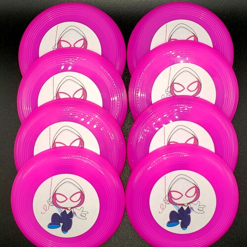 Ghost Spider Spiderman Mini Frisbees Birthday Party Favors - Etsy