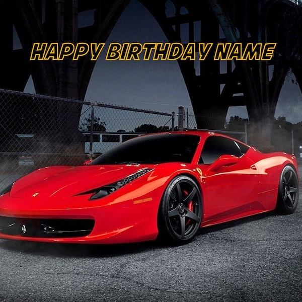 Ferrari Party - Etsy