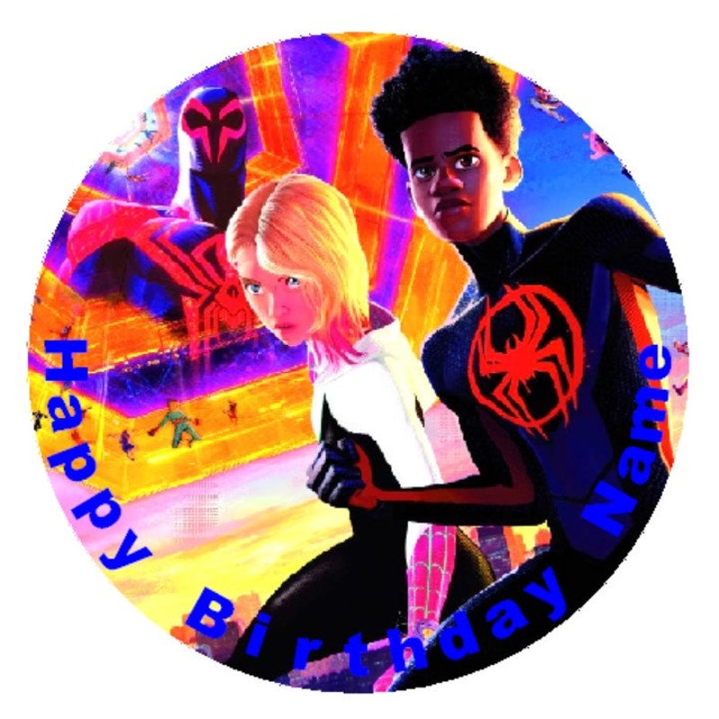 Spiderman Edible Decoration - Etsy