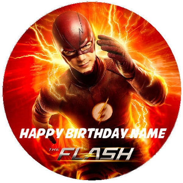 Round Birthday Cake Topper - Etsy