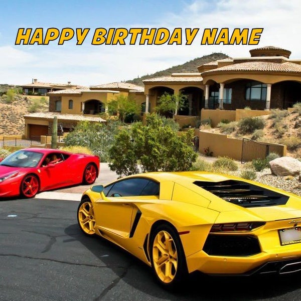 Ferrari Party - Etsy