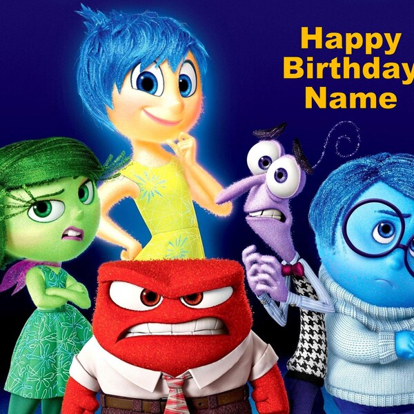 Inside Out Birthday Image - Etsy