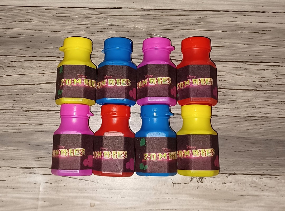 Disney Zombies Bubbles Birthday Party Favors Pack of 8 or 12 - Etsy