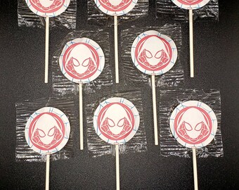 Ghost Spider Spidey and His Amazing Friends Birthday Party Favors ...