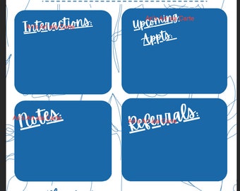 Client Interaction Form - Etsy