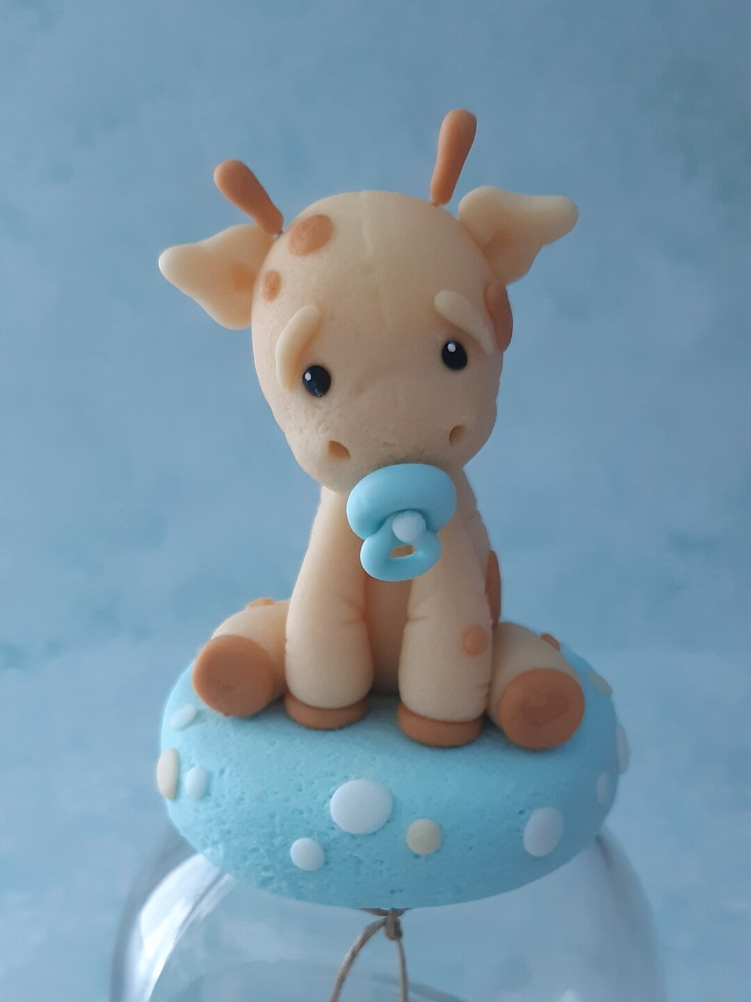 Cold Porcelain Giraffe Cold Porcelain Bottle Candy Bottle - Etsy