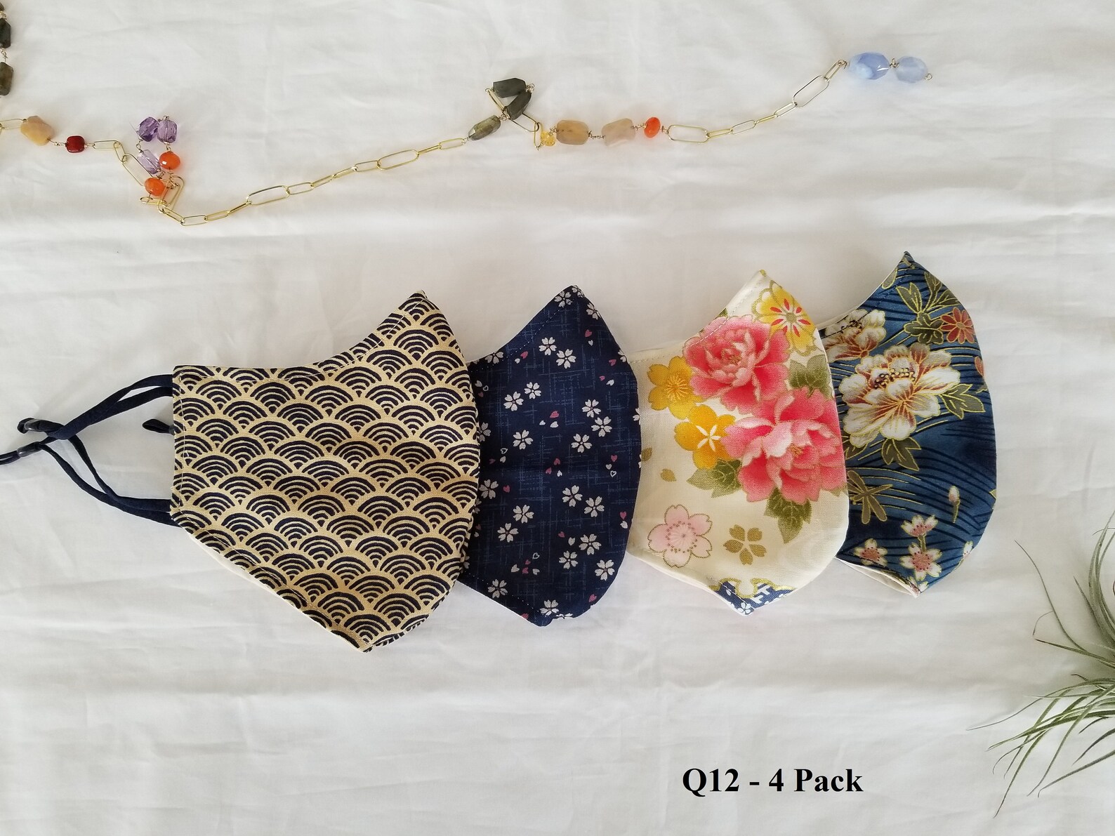 3 Layers Stylish Face Masks Comfortable Fabric Causal to Go - Etsy