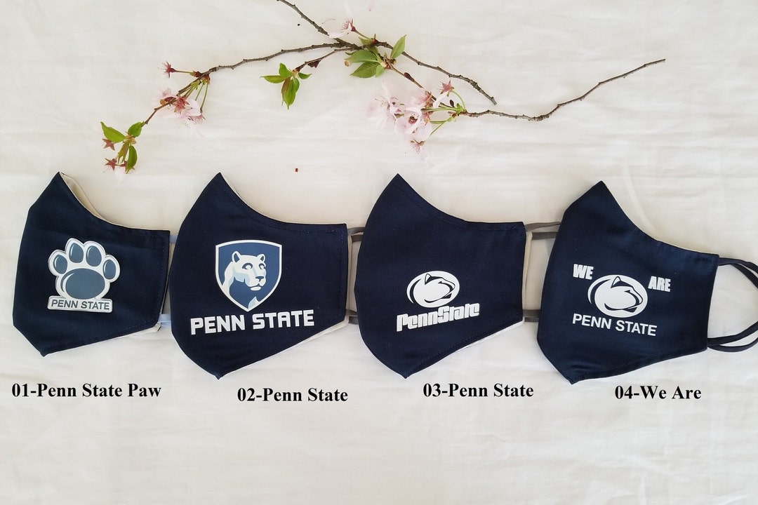 Penn State University Custom Face Masks for School & Business ...