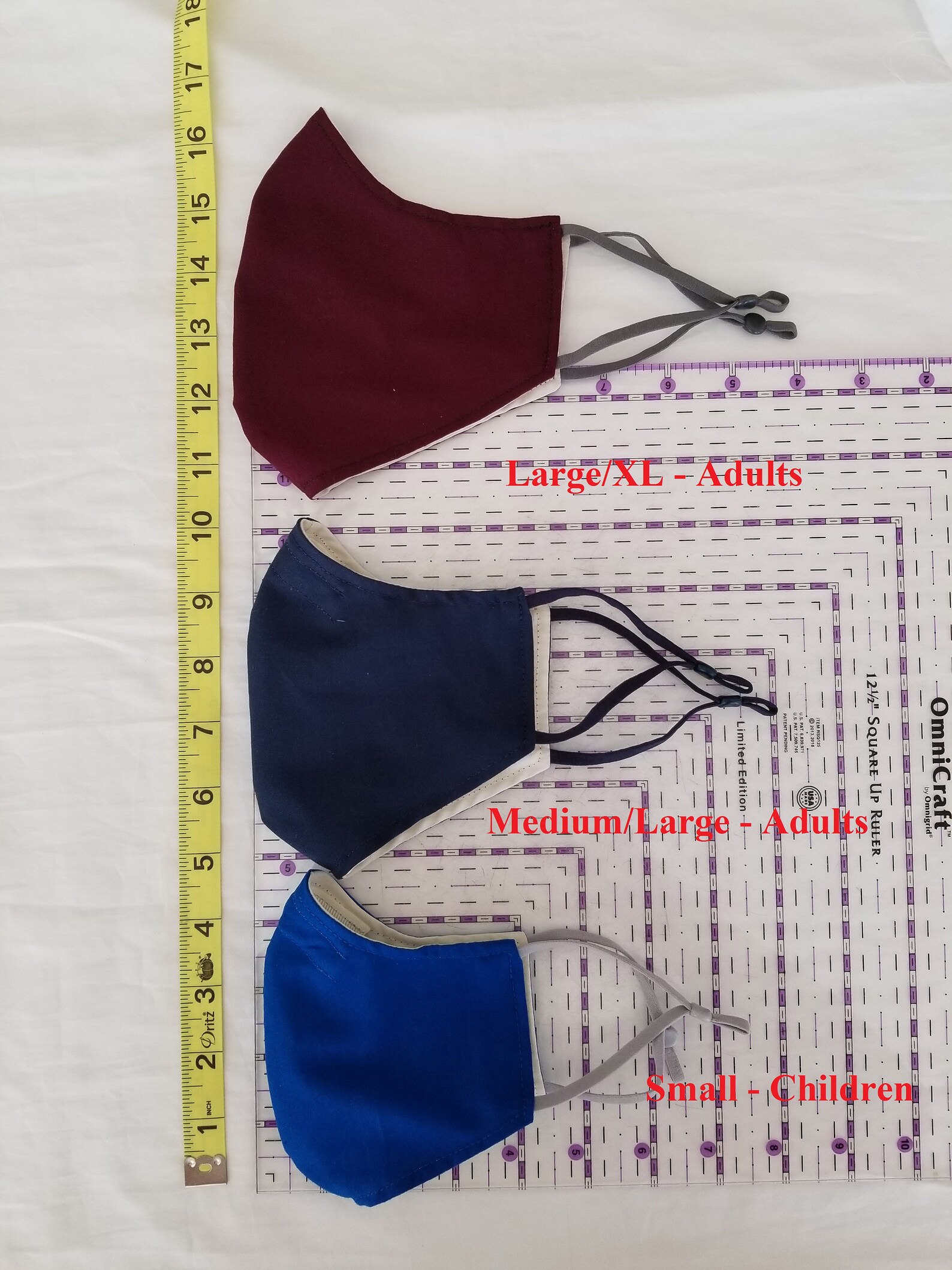 3 Layers Stylish Face Masks comfortable fabric causal to go | Etsy