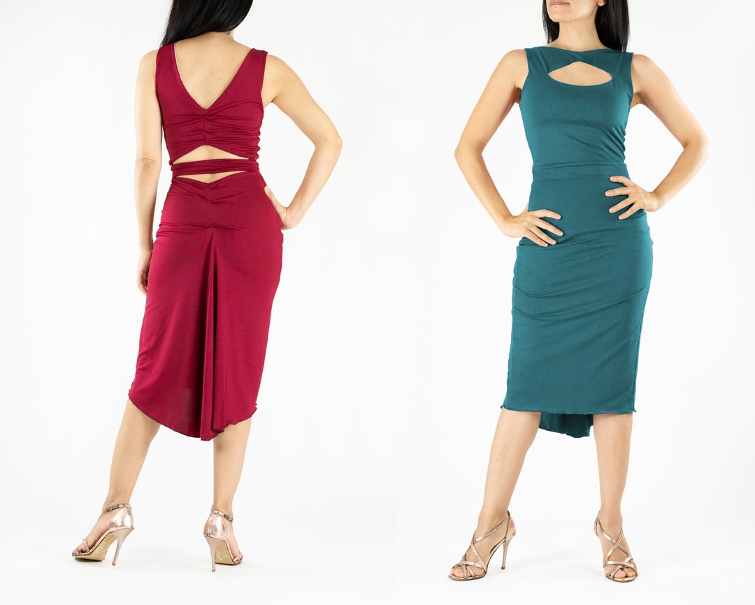 Different Colors ''velia'' Tango Dress, Argentine Tango Dress, Tango ...