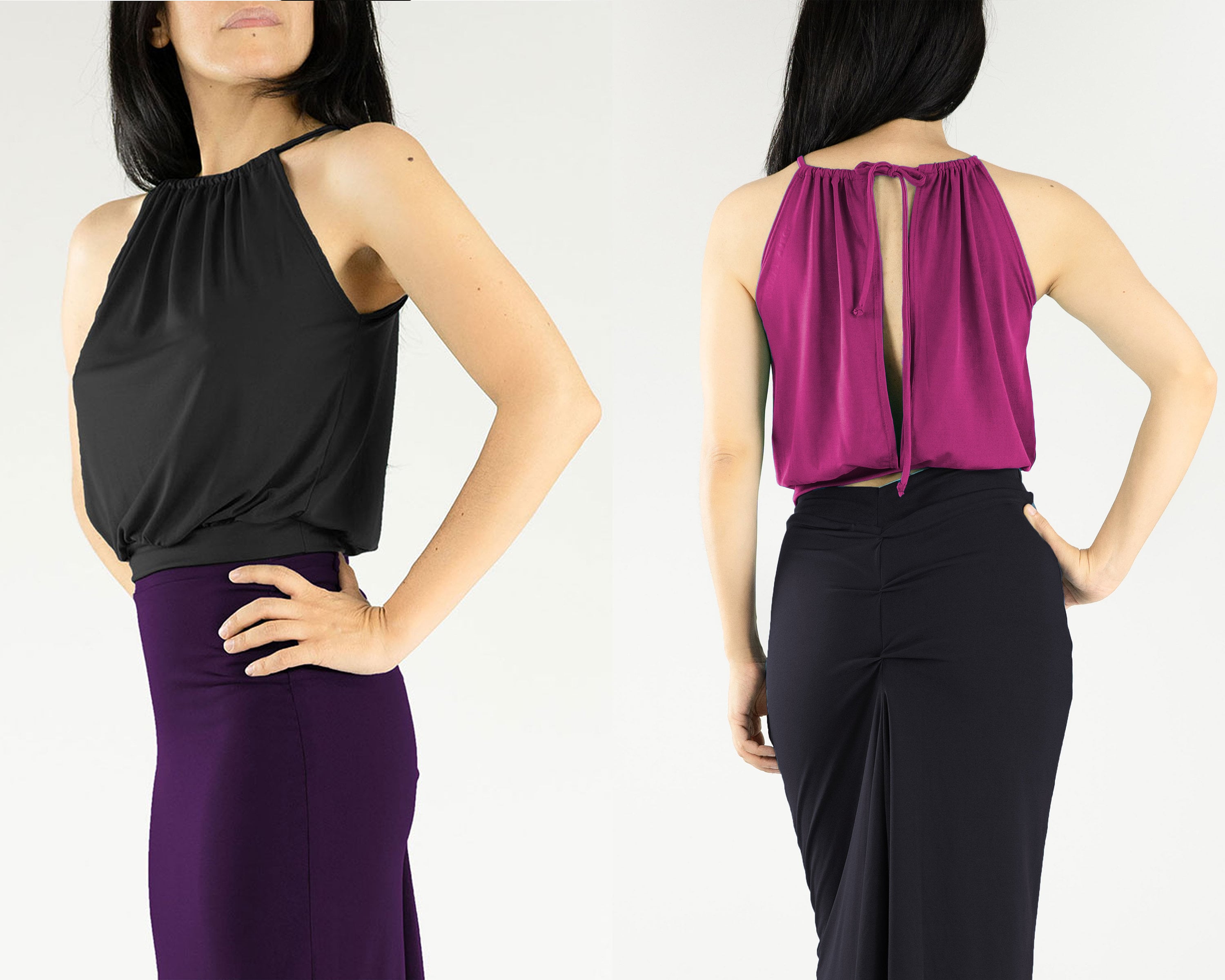 Different Colors ''darla'' Tango Top, Halter Top, Argentine Tango Top ...