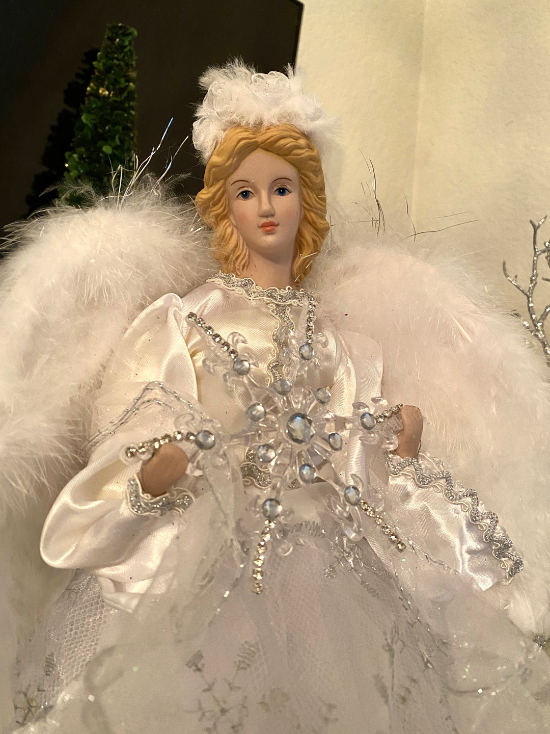 Christmas Tree Top Angel - Etsy