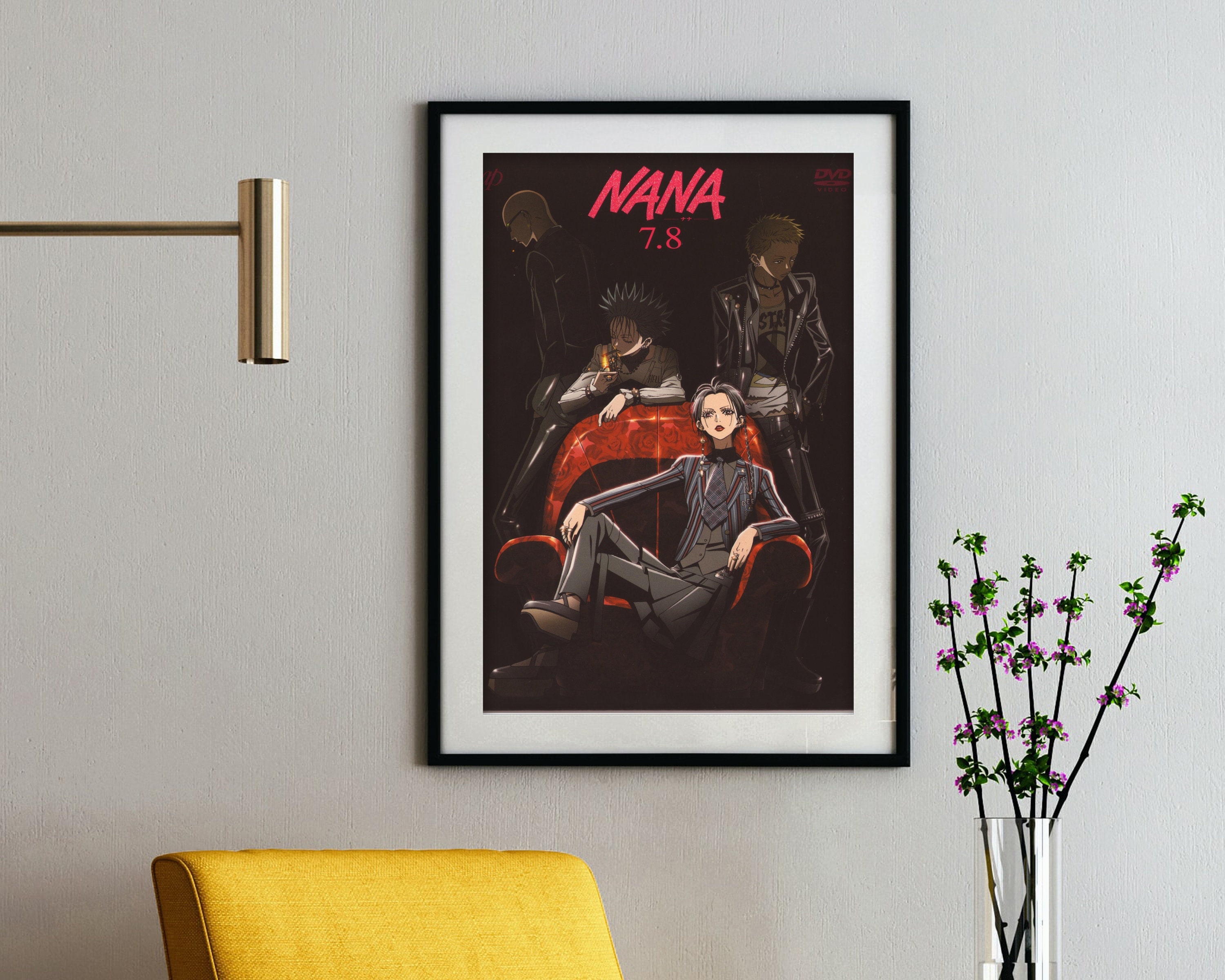 Nana anime poster 24x36 inches anime Nana print poster anime | Etsy