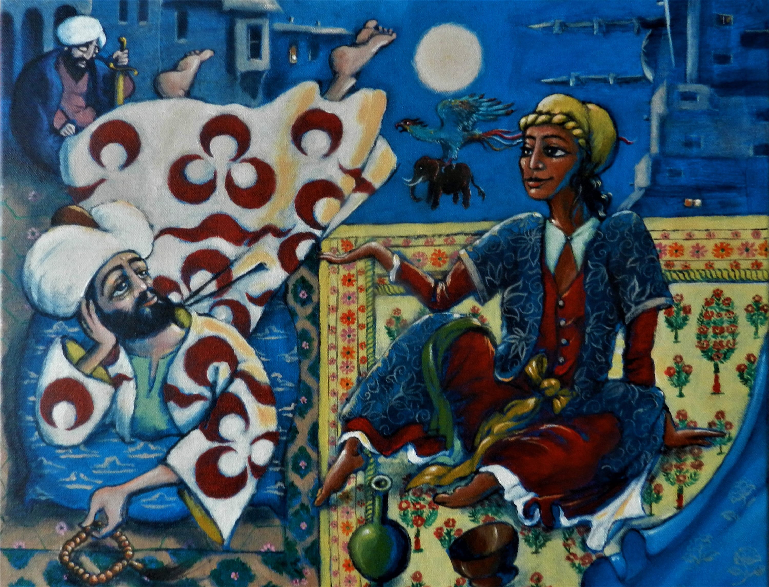 Scheherazade and the King Shahryar - Etsy Hong Kong