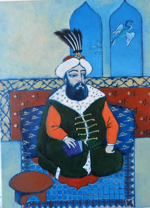 The Caliph Lost in Reverie - Etsy