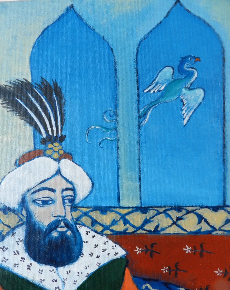 The Caliph Lost in Reverie - Etsy