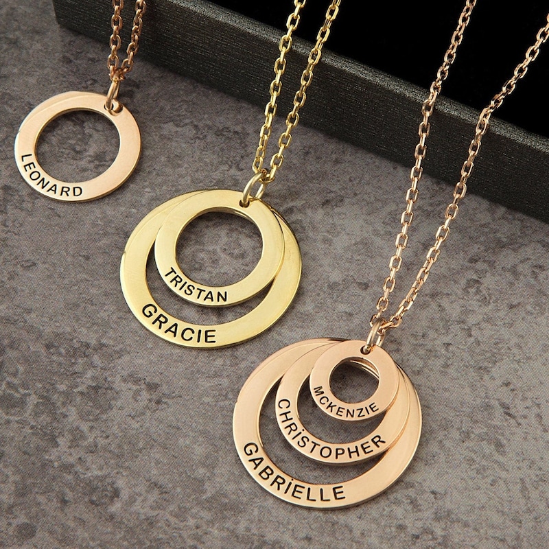 Engraved Circle - Etsy