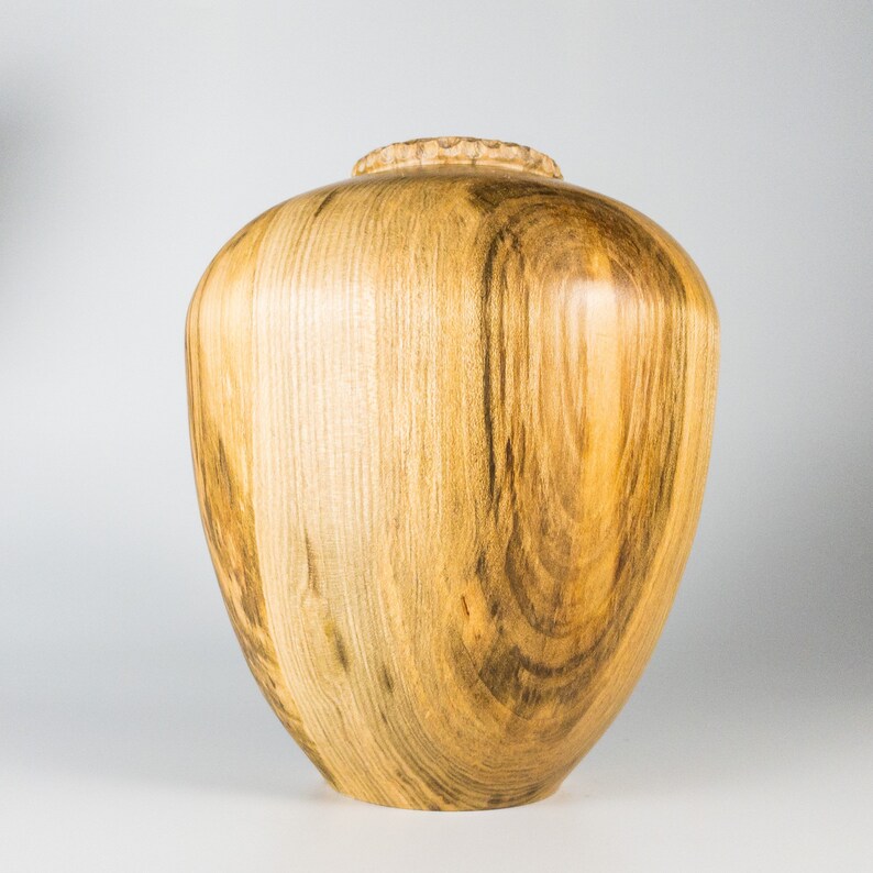 Spalted Sugar Maple Hollowform Vessel - Etsy