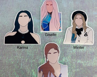 Aespa Member Sticker - Etsy