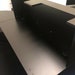 Reception Desk,led Lights Remote Control. Black Retail Counter Table ...