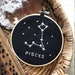 Constellations Embroidery Art | Zodiac | - Etsy