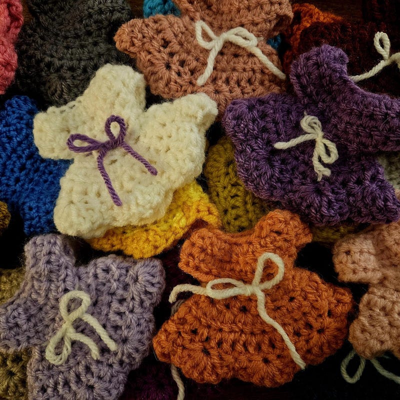 Baby Shower Favor Mini Dresses - Etsy