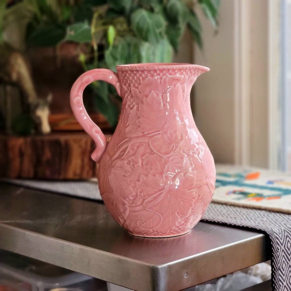 Pink Pitcher - Etsy