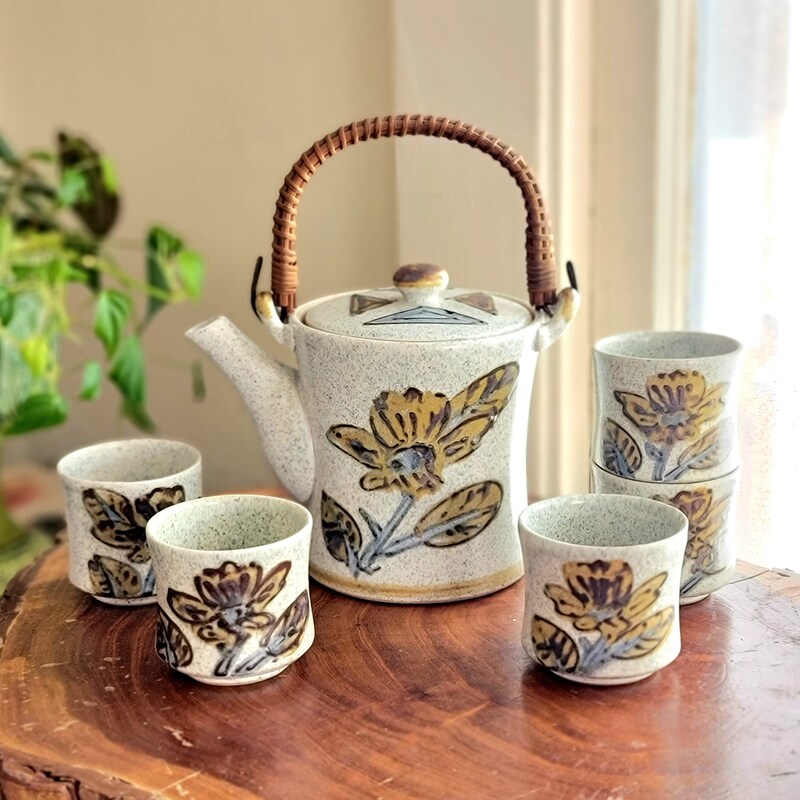Ceramic Tea Set - Etsy