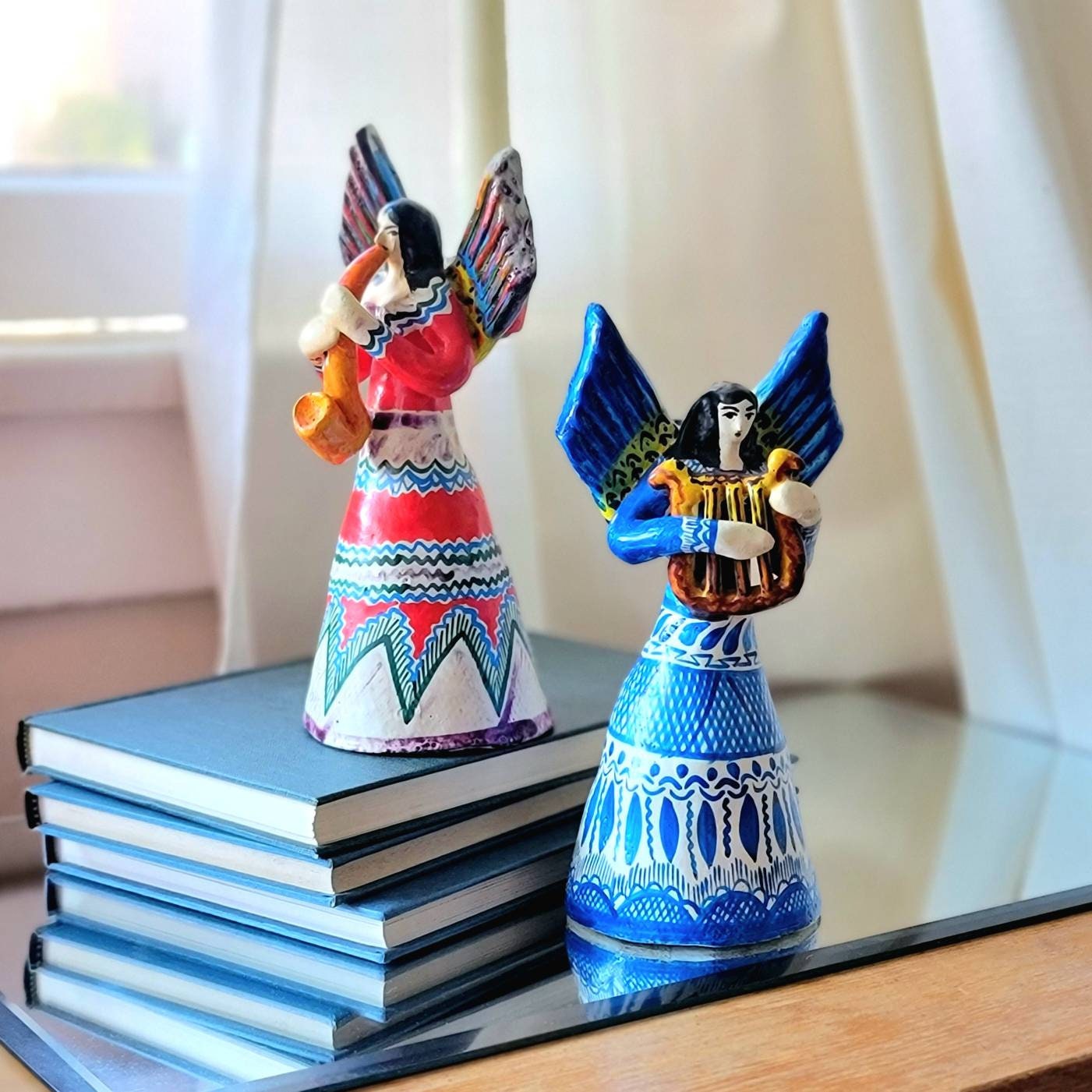 Mexican Pottery Angel - Etsy