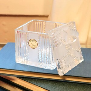 Crystal Clear Poland Lead Crystal Wrapped Gift Trinket Box, Crystal ...