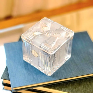 Crystal Clear Poland Lead Crystal Wrapped Gift Trinket Box, Crystal ...