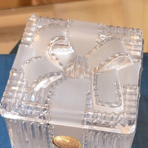 Crystal Clear Poland Lead Crystal Wrapped Gift Trinket Box, Crystal ...