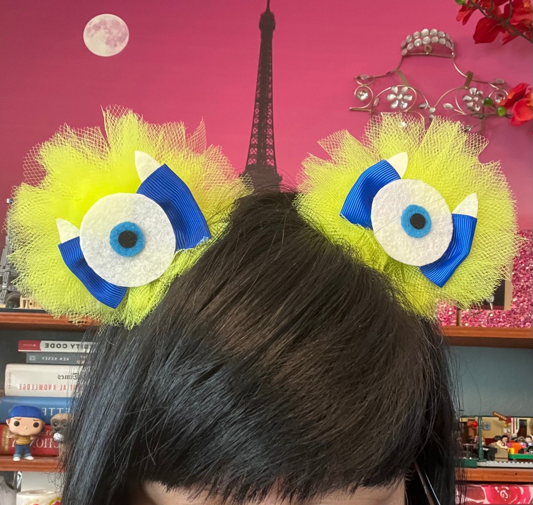 Mouse Ear Clips. Wazowski, Disney, Hair Clips - Etsy